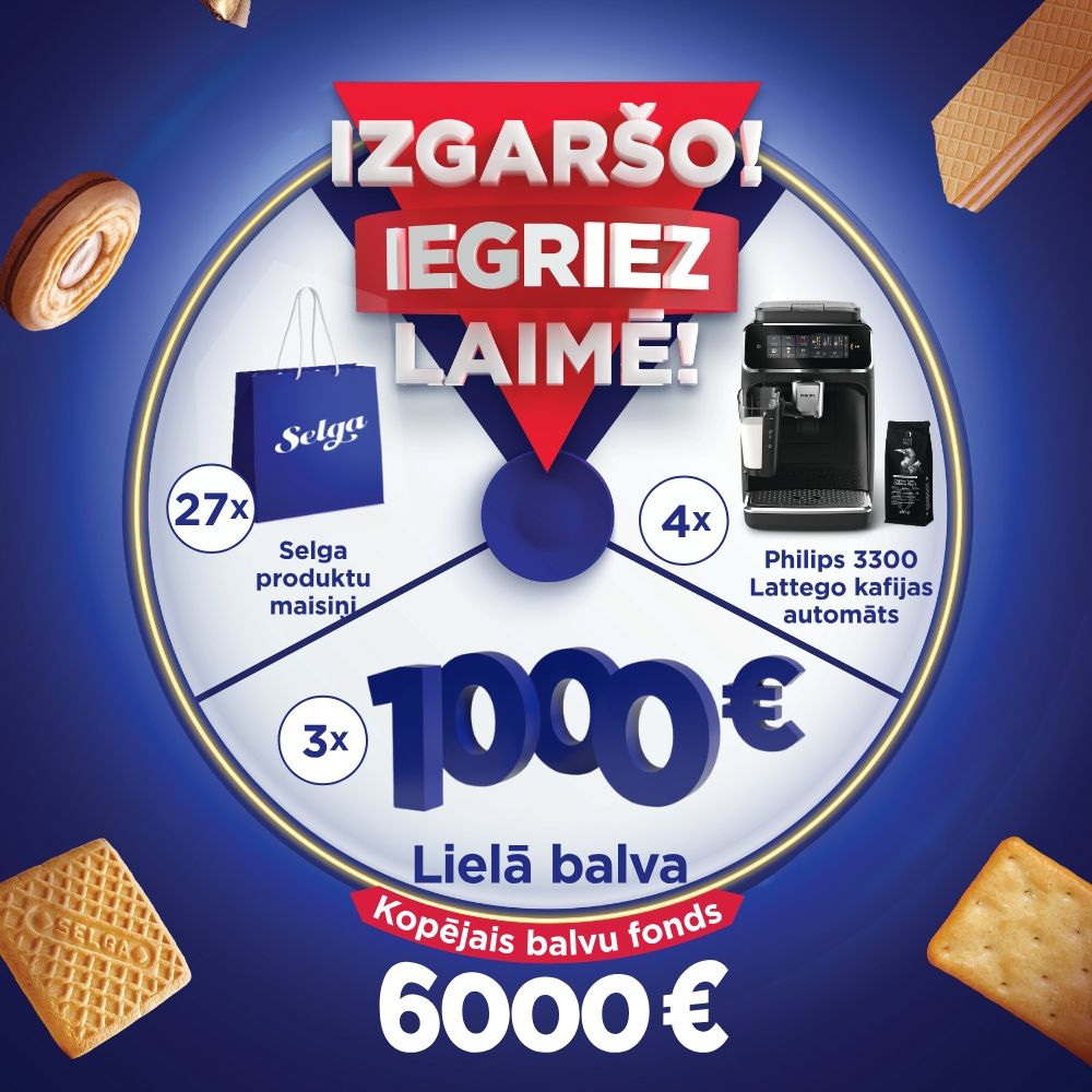 Izgaršo! Iegriez! Laimē! | Selga